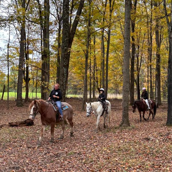 45 Minute Trail Ride | Juckas Stables in New York