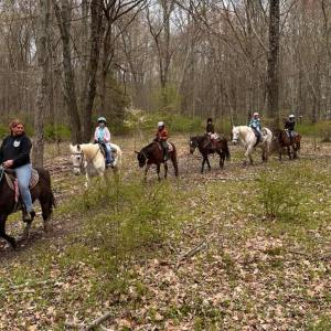 45 Minute Trail Ride | Juckas Stables in New York